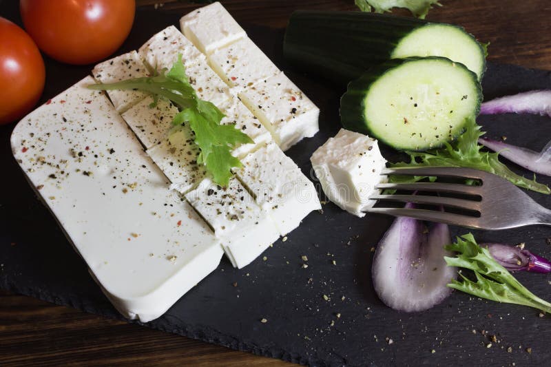 Bryndza cheese stock image. Image of goat, meal, kitchen - 138050927