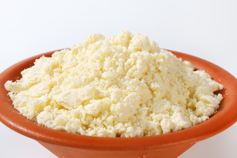 Bryndza cheese stock image. Image of product, salty, terracotta - 57053075