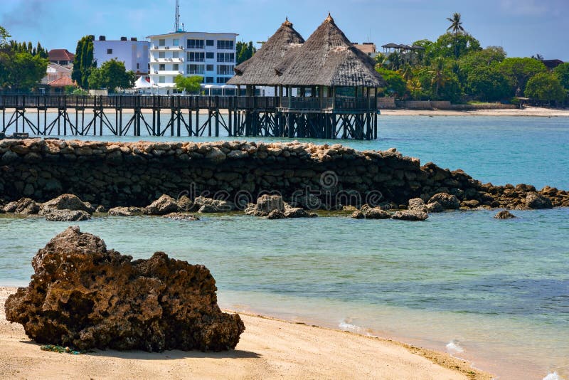 Brzeg ocean indyjski obraz stock. Obraz złożonej z nabrzeże - 59318515