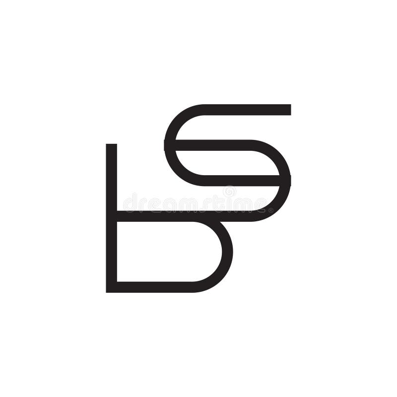 Bs Initial Letter Vector Logo Icon Stock Vector - Illustration of ...