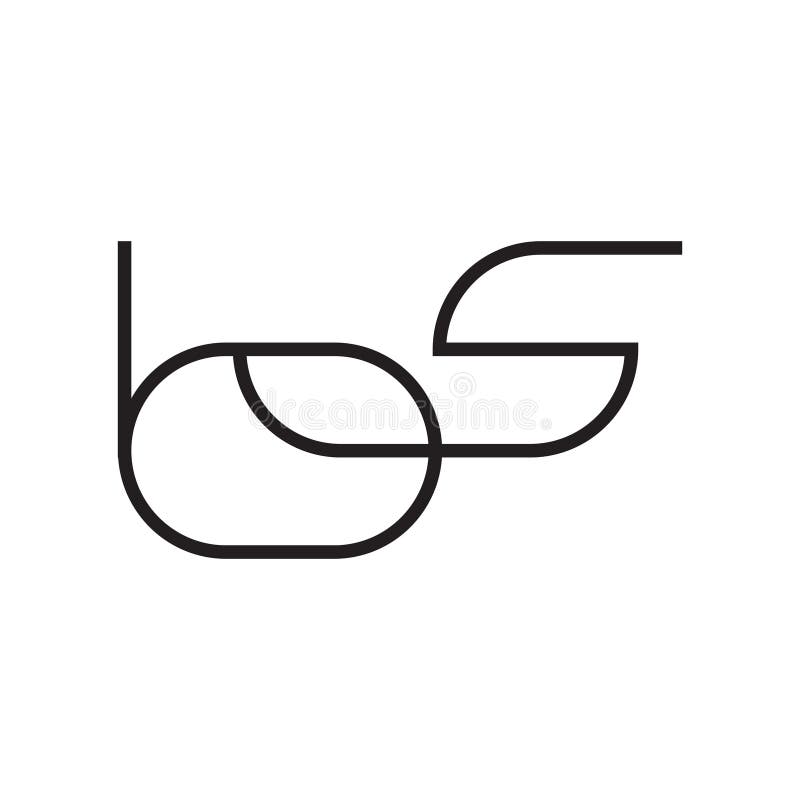 Bs Initial Letter Vector Logo Icon Stock Vector - Illustration of ...