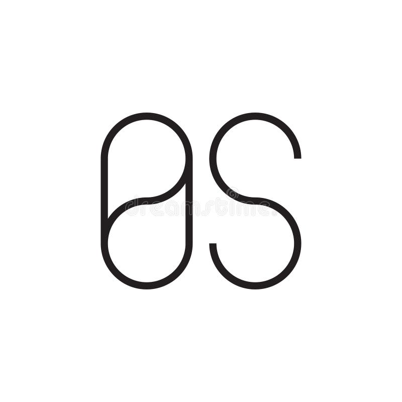 Bs Initial Letter Vector Logo Icon Stock Vector - Illustration of ...
