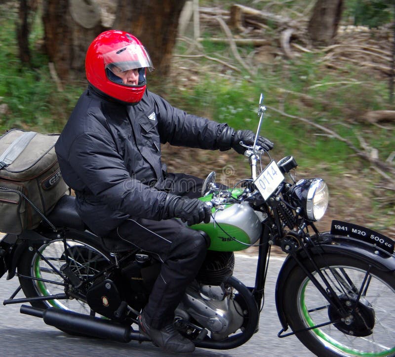 BSA Motorcycle editorial photography. Image of 0114, south - 6540492