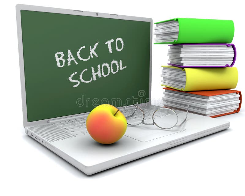 Bsck学校 库存例证. 插画 包括有 文件, 图书馆, 培训, 了解, 学习, 学校, 课本, 读取, 计算机 - 10905402