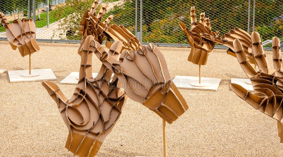 BSL British Sign Language Equality, Strength Editorial Stock Image ...