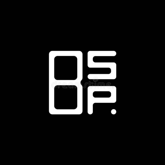 BSP Letter Logo Creative Design with Vector Graphic, BSP Stock Vector ...