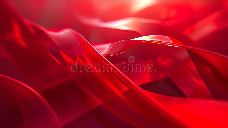 Bstract Background with Red Streamers on Light Red Backgroundsimple ...