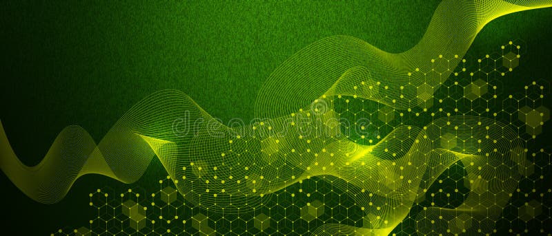 Bstract Digital Network Connection Structure on Green Background Stock ... Bstract Digital Network Connection Structure on Green Background Stock ...