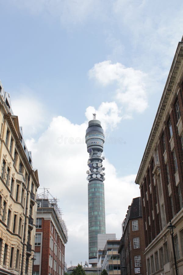 BT Tower stock photo. Image of aerial, portland, street - 14173600