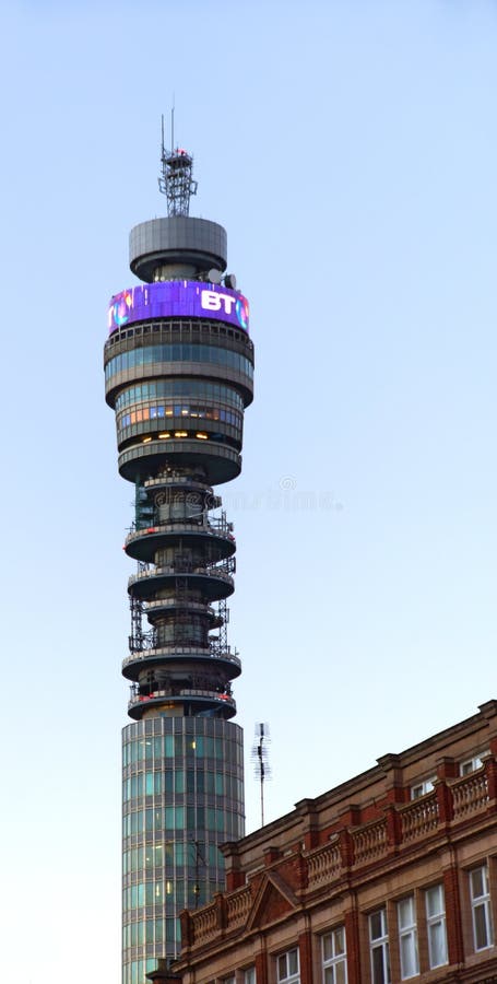 BT tower editorial photography. Image of high, restaurant - 48061057