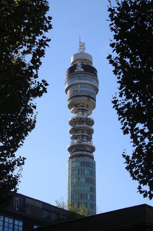BT Tower, Post Office Tower, Telecom Tower, London Editorial Image ...