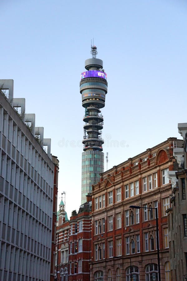 BT Tower editorial stock image. Image of tower, towering - 50104729