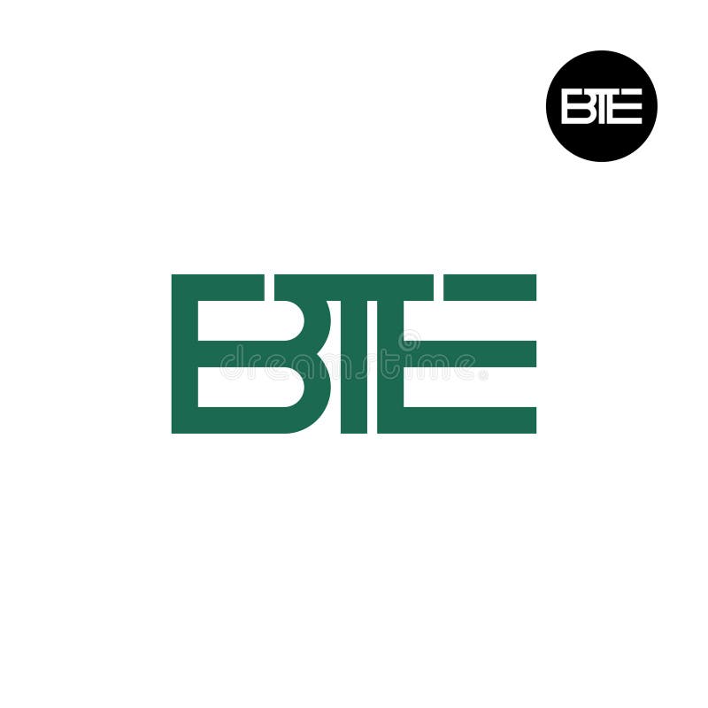 Bte Monogram Stock Illustrations – 15 Bte Monogram Stock Illustrations ...