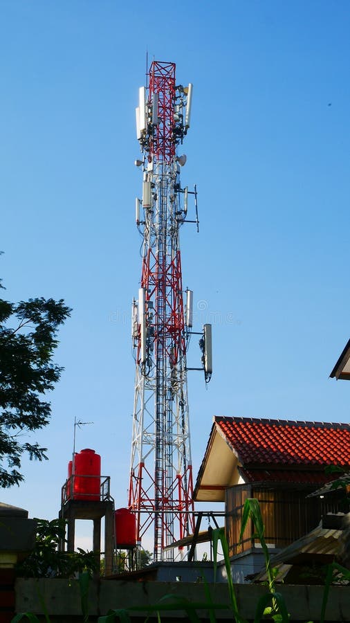 BTS TOWER for MOBILE PHONE COMMUNICATION Editorial Photography - Image ...
