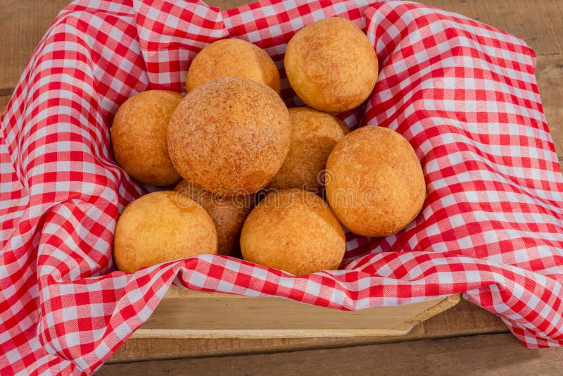 Dough Fritters Traditional Colombian Food Stock Photo - Image of tasty ...