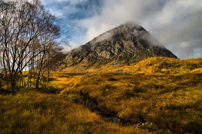 Buachaille Etive Mor stock photo. Image of scotland, shepherd - 23204684