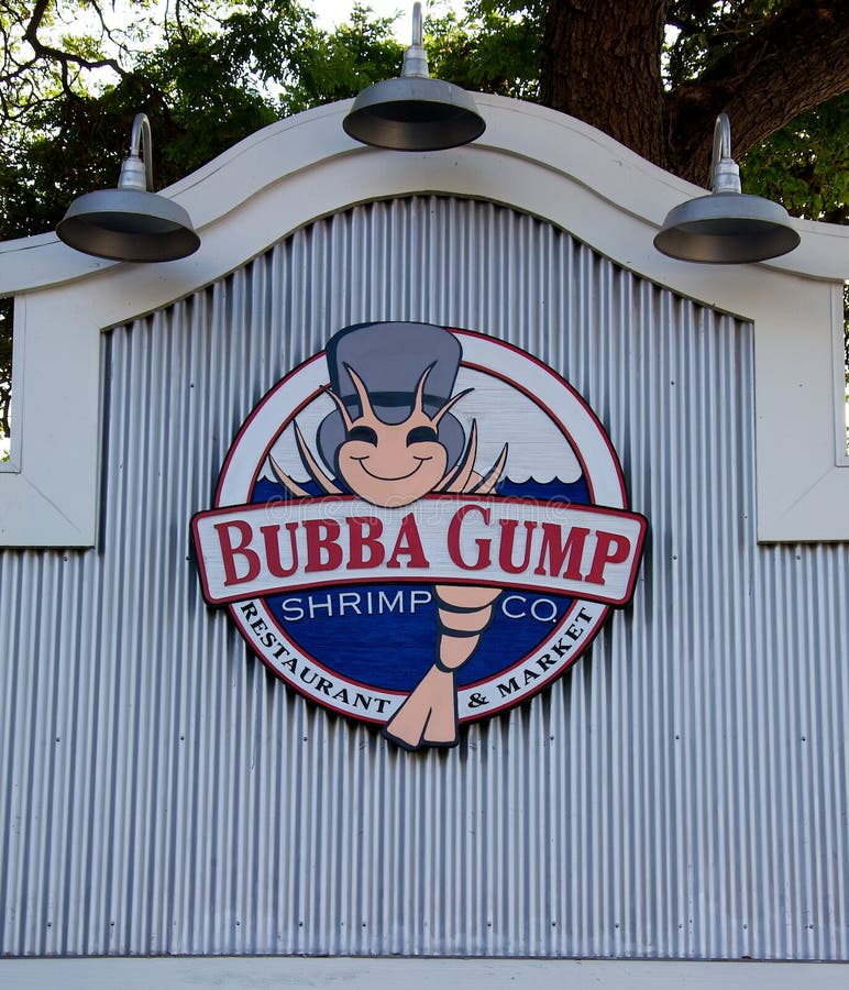 Bubba Gump Shrimp editorial stock photo. Image of tourist - 37172493