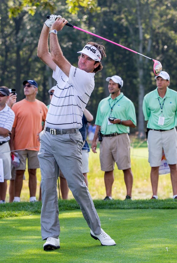 Bubba Watson at the 2012 Barclays Editorial Stock Photo - Image of ...