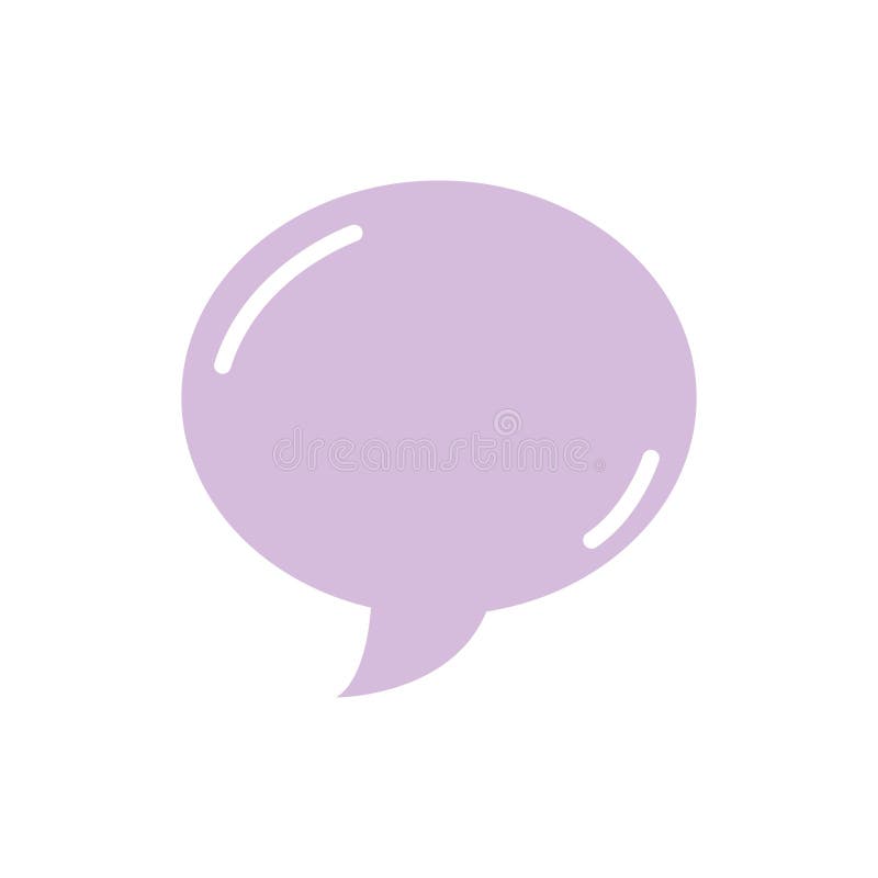 Cute Speech Bubbles Vector Design Stock Vector - Illustration of ...