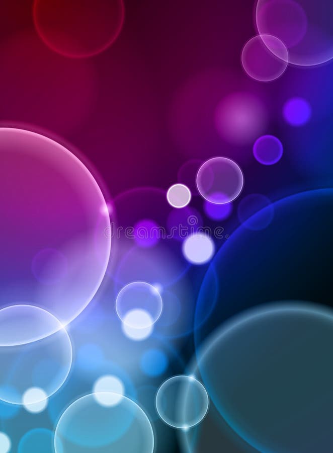Bubble Abstract Color Background Stock Illustration - Illustration of ...