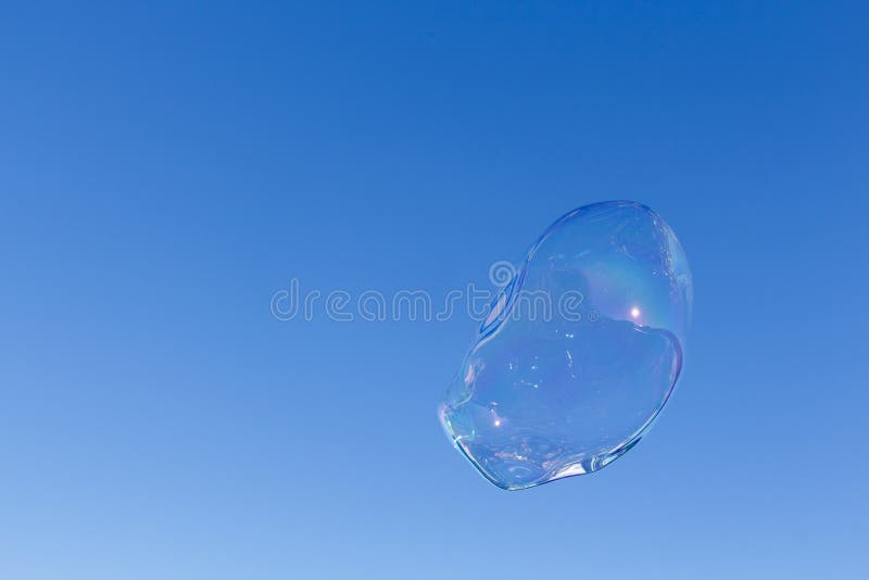 Floating Bubble stock photo. Image of reflect, dreamy - 46075410
