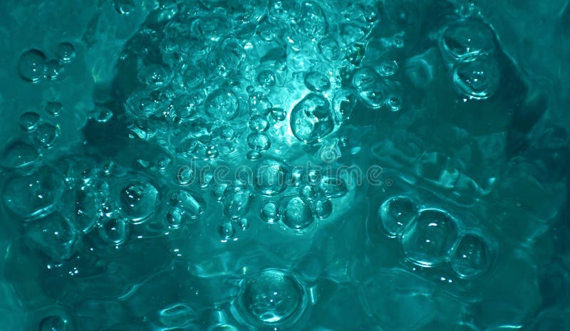 The Bubble Blue Water Ripple Looks Like a Crystal for the Background ...