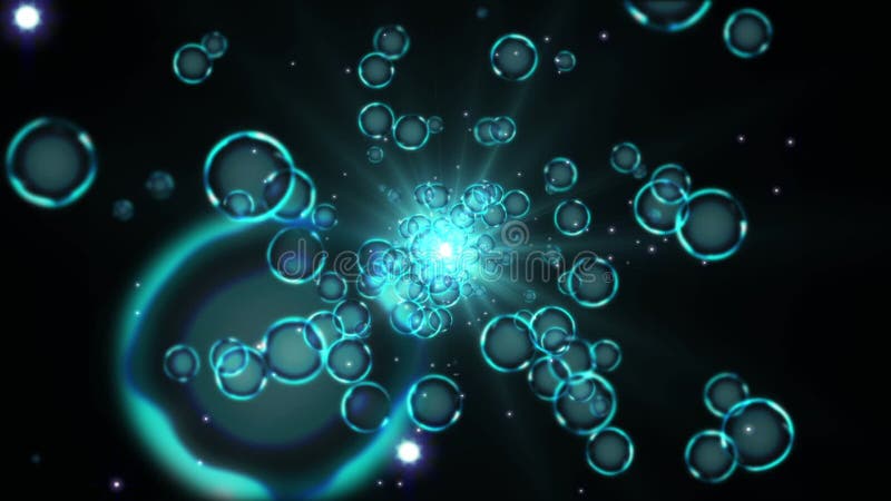 Bubble Bokeh Particle Loop Animation Stock Video - Video of glowing, shine: 248699193