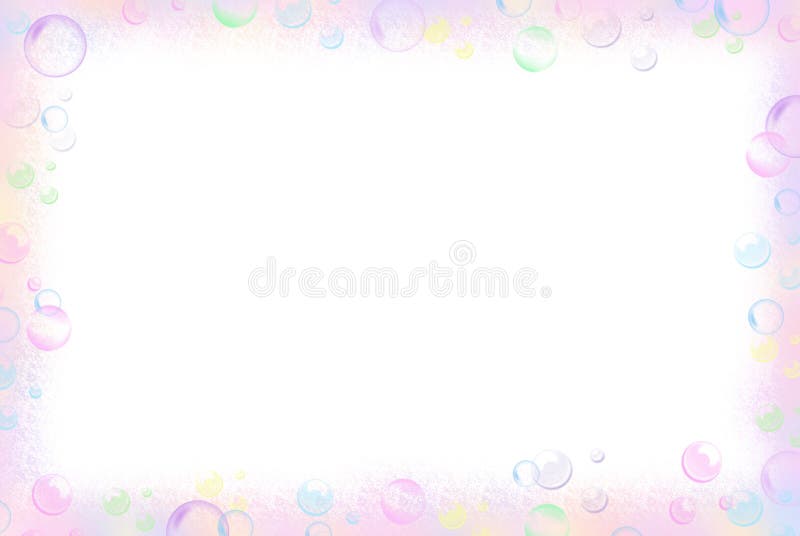 Bubble Border stock illustration. Illustration of lovely - 12265829