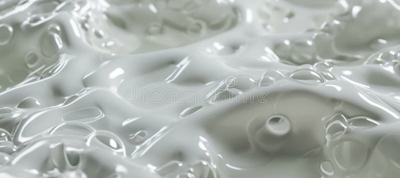 Bubble Circle Liquid Foam Background Stock Illustration - Illustration ...