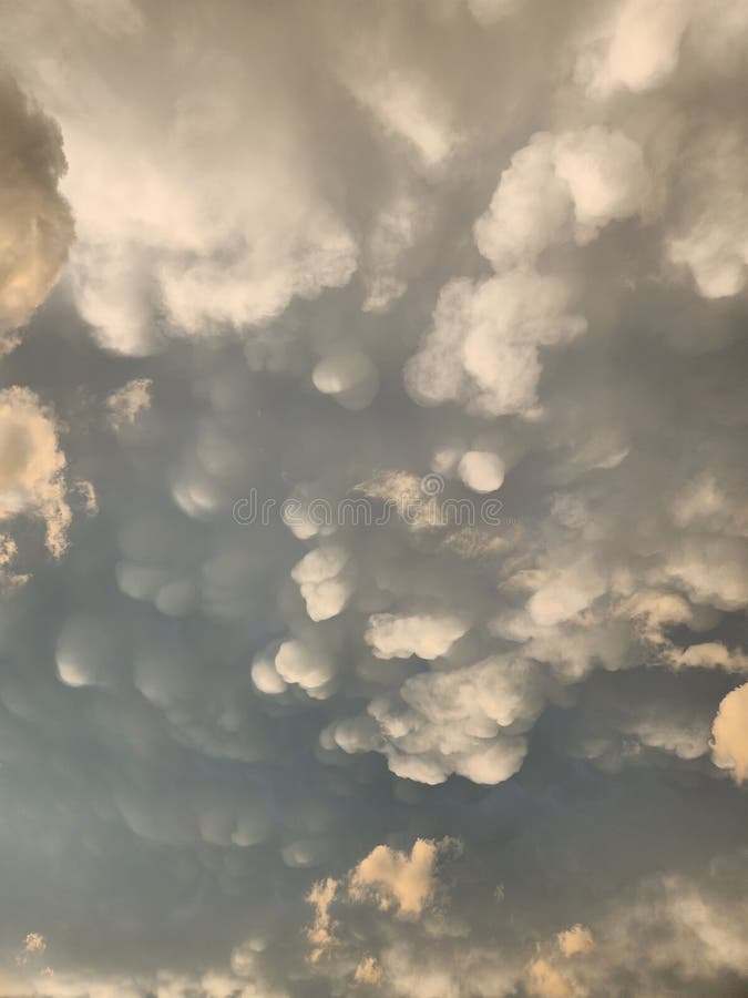 Bubble Clouds Above stock photo. Image of clouds, bubble - 322810798