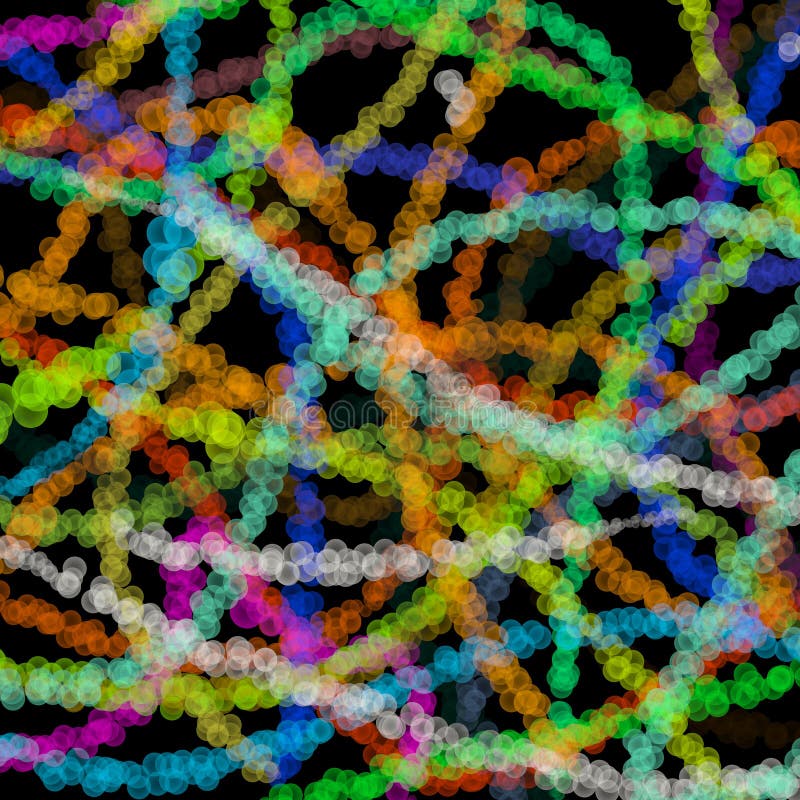 Bubble Color Texture Screen Art Stock Illustration - Illustration of ...