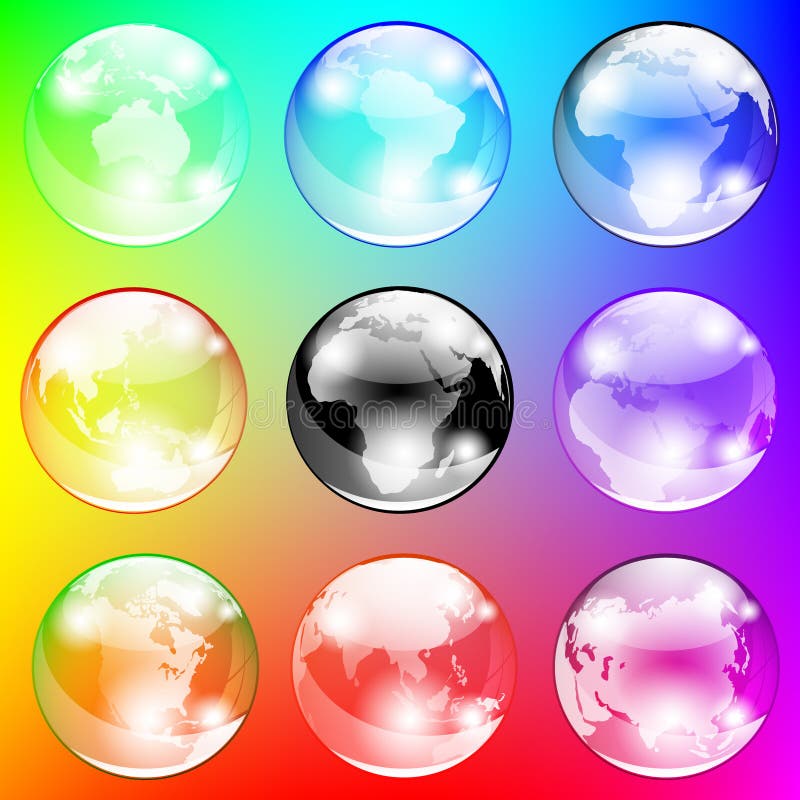 Bubble stock vector. Illustration of north, geography - 51582169