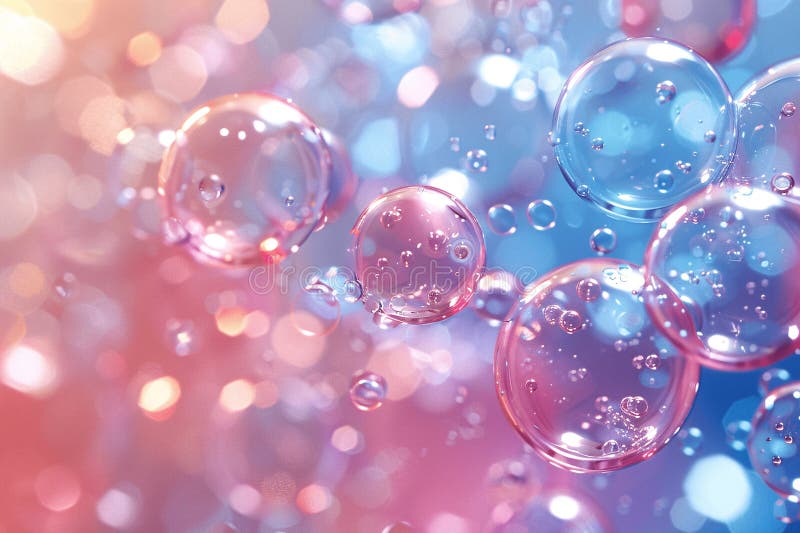 Bubble Explosion: Colorful Chaos Stock Illustration - Illustration of ...