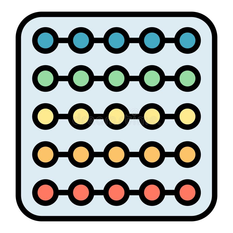 Bubble Fidget Icon Vector Flat Stock Vector - Illustration of square ...