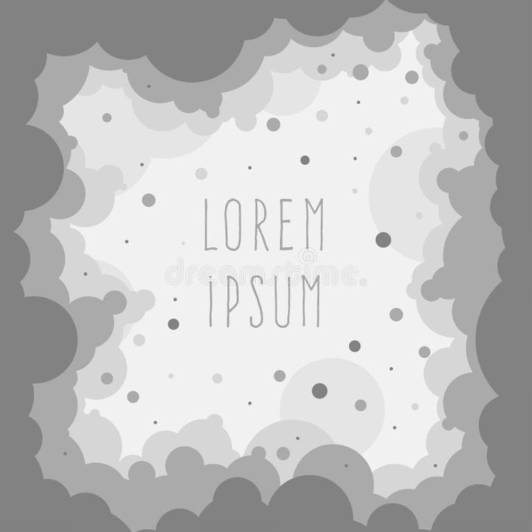 Grayscale Clouds Stock Illustrations – 3,504 Grayscale Clouds Stock ...