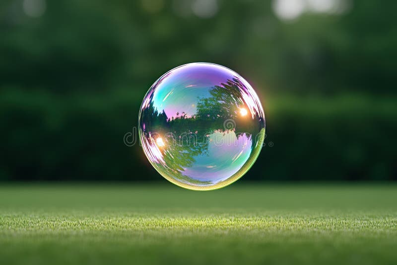 Bubble Frame: Whimsical Soap Bubble Design Element for Creative ...