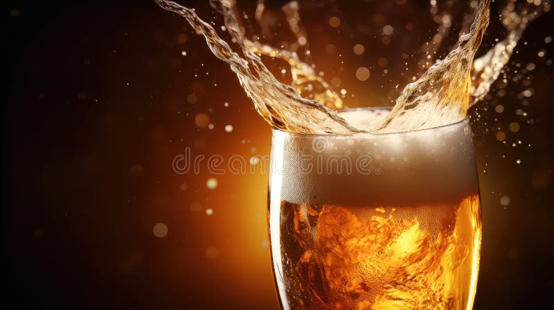 Bubble Froth Beer Drink Froth Stock Illustration - Illustration of ...