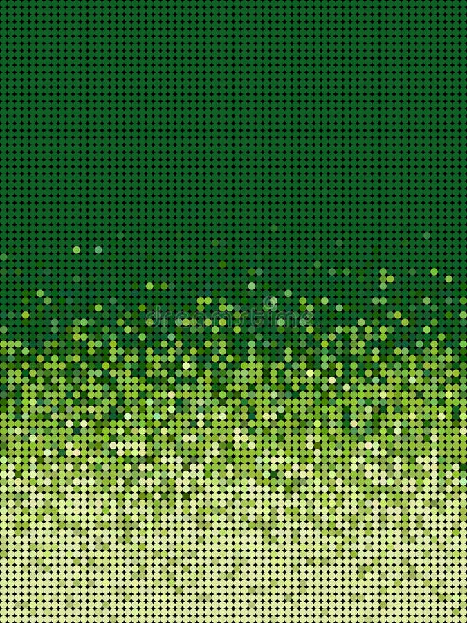 Bubble Gradient Pattern in Green and Yellow Stock Vector - Illustration ...