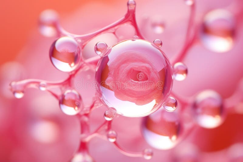 A Bubble Gum Bubble Burst Captured in Macro, with Details of the Gum ...
