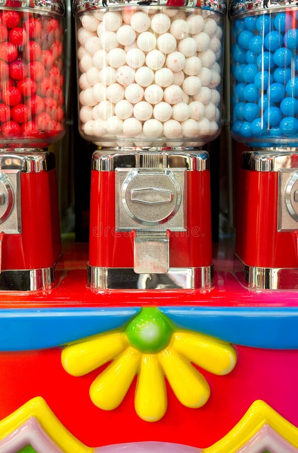 Bubble gum machine stock image. Image of balls, chewing - 23157261