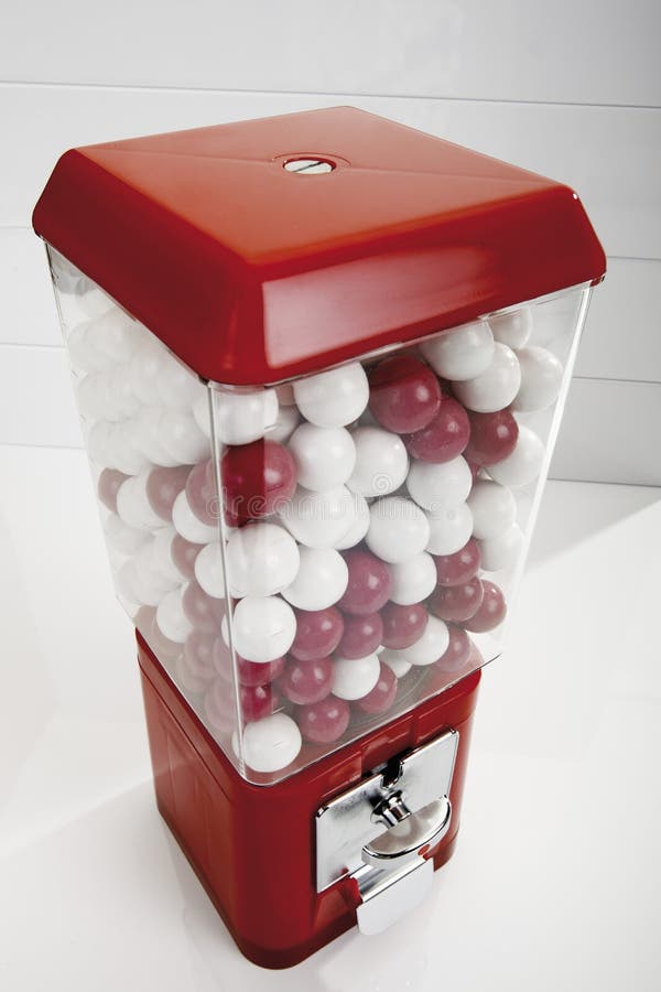 Bubble gum machine stock image. Image of children, chewing - 20495547