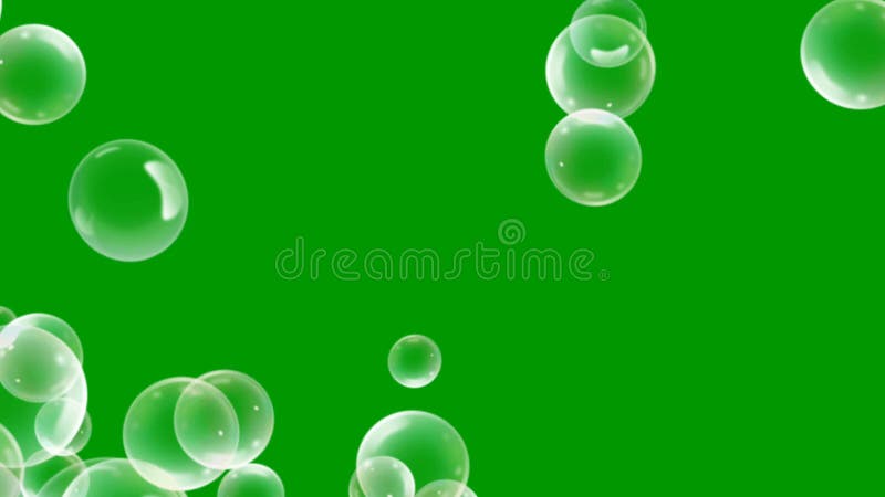 Bubble High Quality Green Screen 4k Bacground Stock Footage - Video of ...
