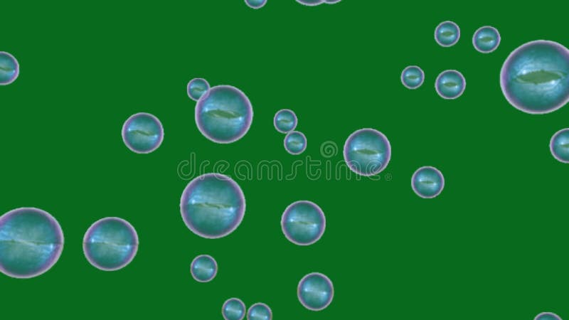 Bubble Video Green Screen Effect 4k Video Stock Footage - Video of ...