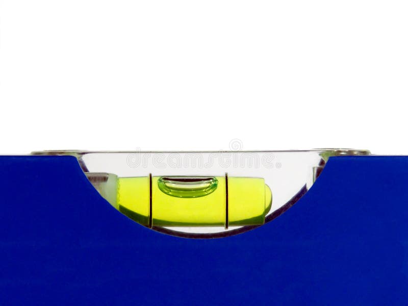Bubble Level stock photo. Image of flat, horizontal, blue - 5238304