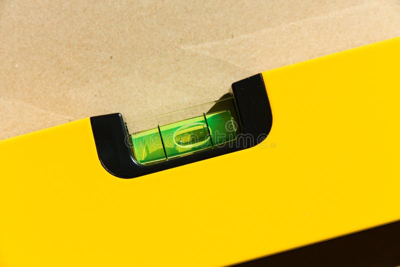 Bubble in the Level Indicator Stock Image - Image of glass, water: 40545843