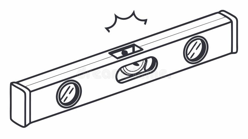 Bubble Level Tool Action Icon, Calibration, Vector Design Generative AI ...