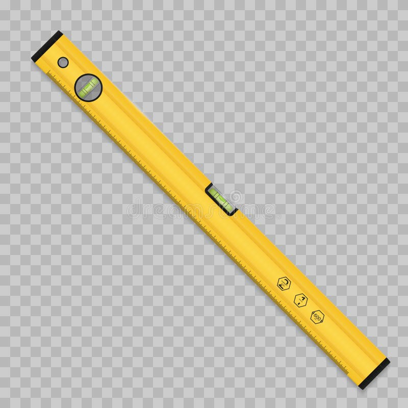 Bubble Level Tool. Made in Cartoon Flat Style Stock Illustration ...