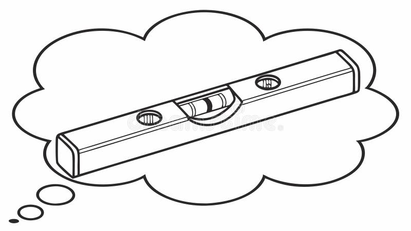 Bubble Level Tool Symbol, Accuracy, Balance, Vector Design Generative ...