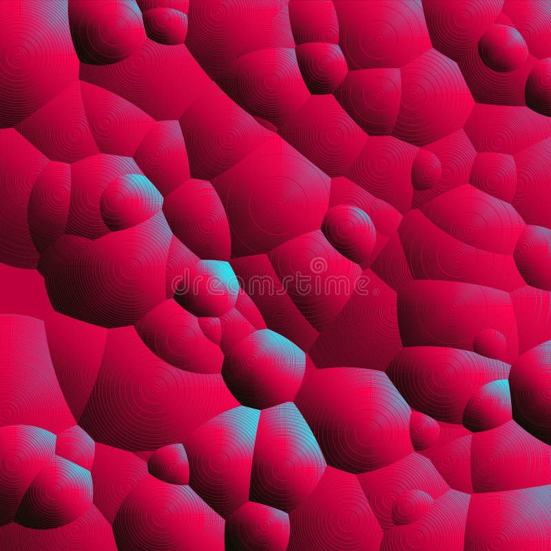 Bubble Like Background in Pink Hues Stock Illustration - Illustration ...