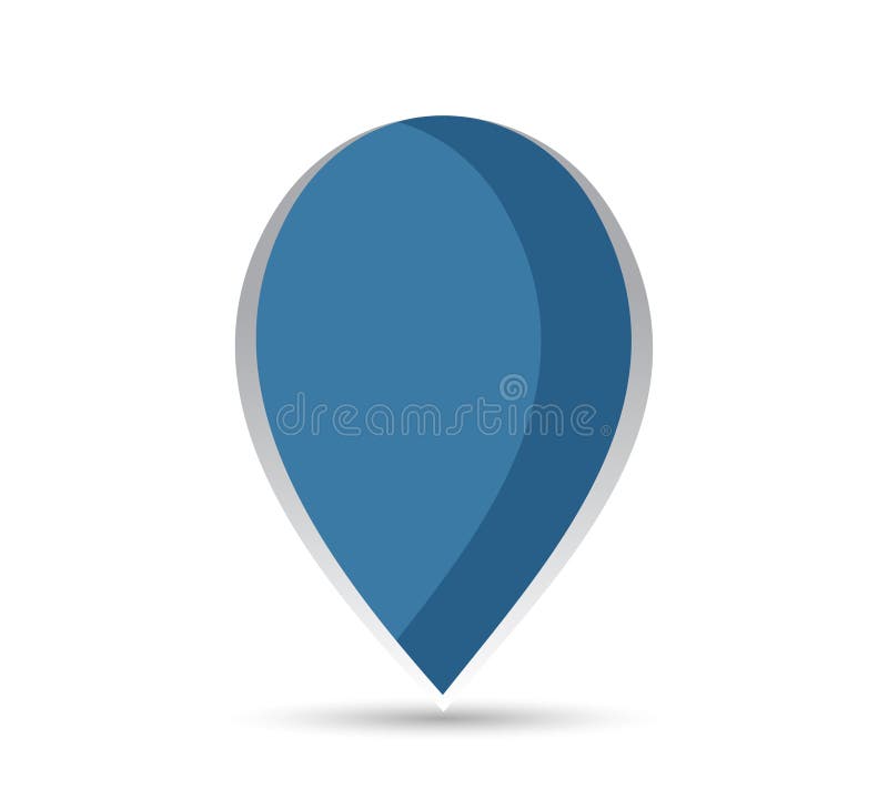 Bubble Map Pointer Flat Icon Stock Vector - Illustration of shiny ...